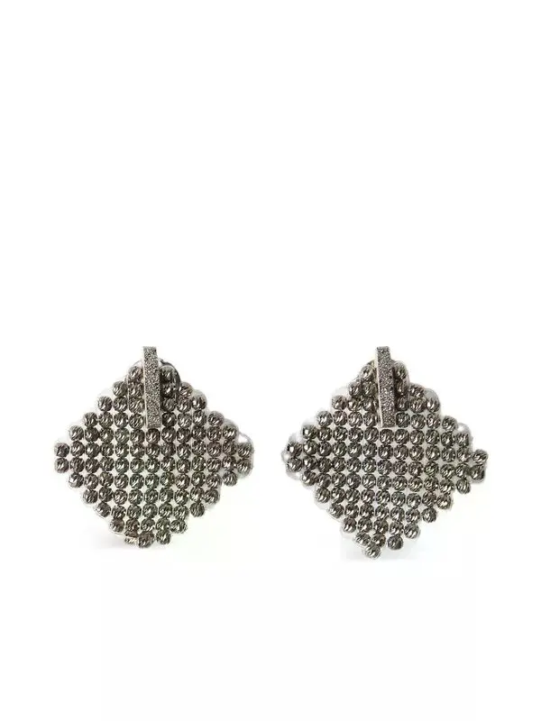 Brunello Cucinelli Studded Earrings - Silver