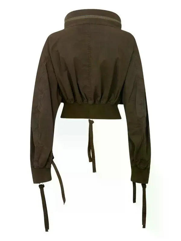 Dsquared2 Cropped Cargo Jacket - Brown