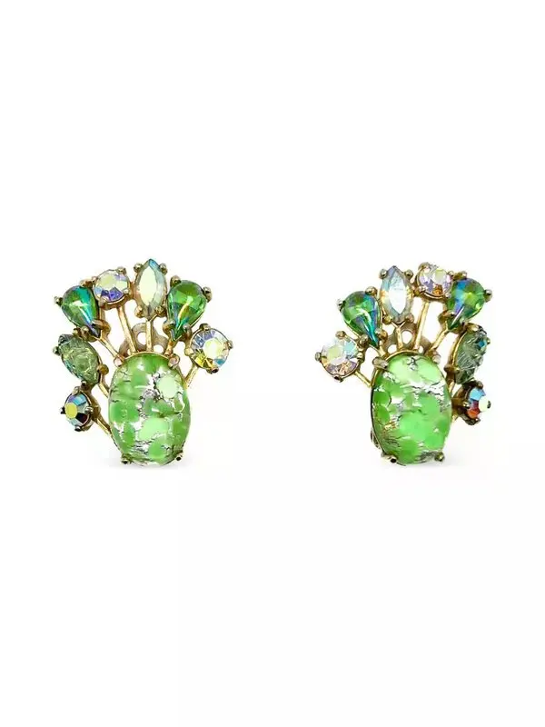 Schiaparelli 1950s Clip-on Earrings