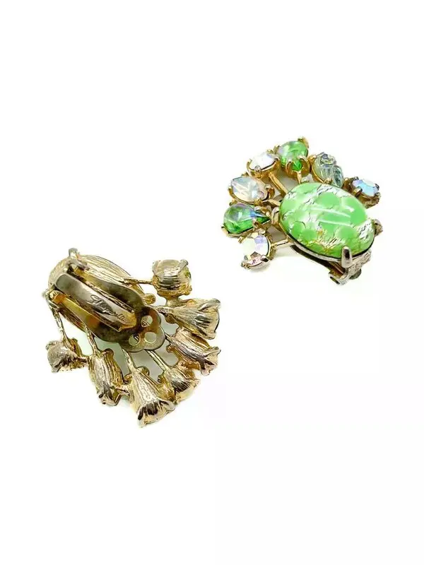 Schiaparelli 1950s Clip-on Earrings
