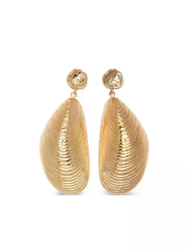 Anni Lu Moules Drop Earrings - Gold