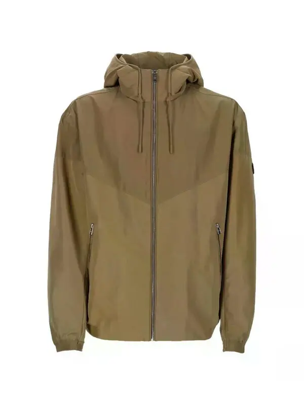 BOSS Hooded Zip-up Jacket - Brown