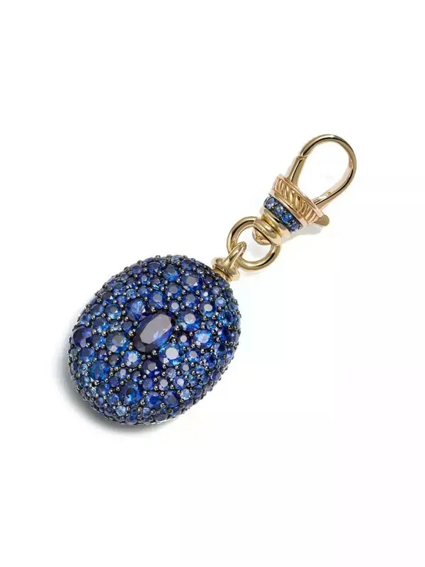 LUCY DELIUS Sapphire Pocket Watch Pendant - Blue