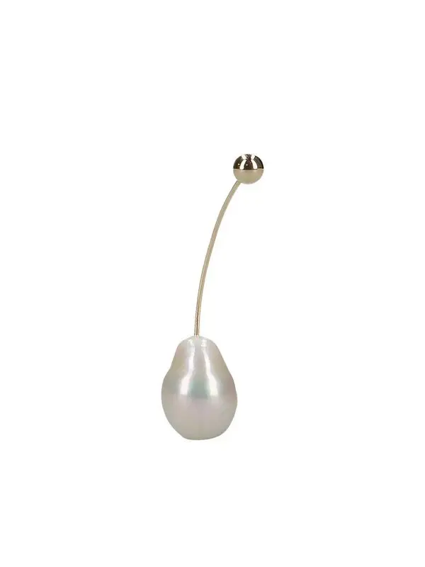 Sophie Bille Brahe 14k Yellow Ariel Pearl Earring - Gold