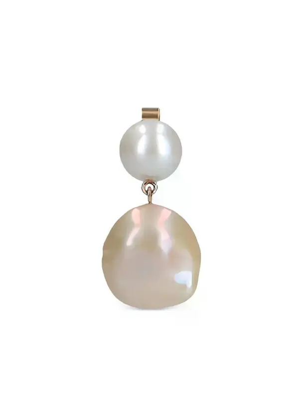 Sophie Bille Brahe 14k Yellow Venus Pearl Earrings - Gold