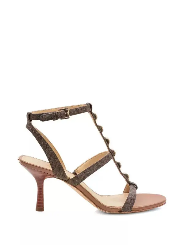 Michael Kors Nara Heeled Sandals - Brown