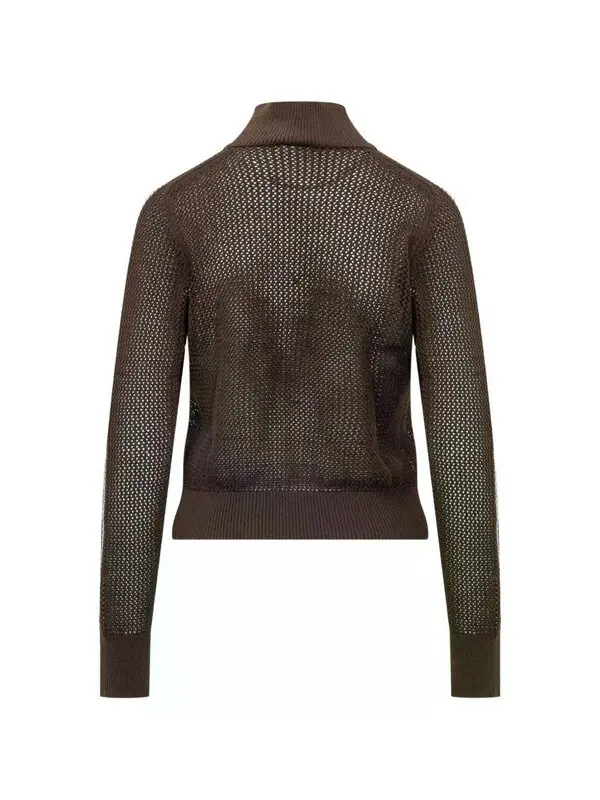 Adidas Crochet-knit 3-stripes Cardigan