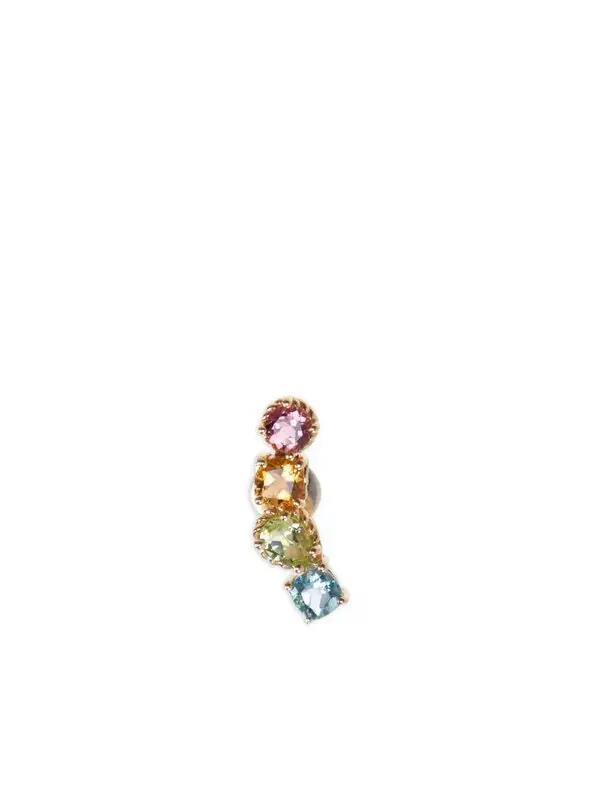 Dolce & Gabbana 18k Yellow Gemstone Single Earring - Gold