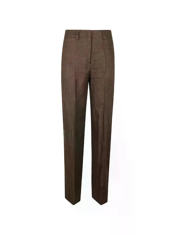 Incotex Pressed-crease Straight-leg Trousers