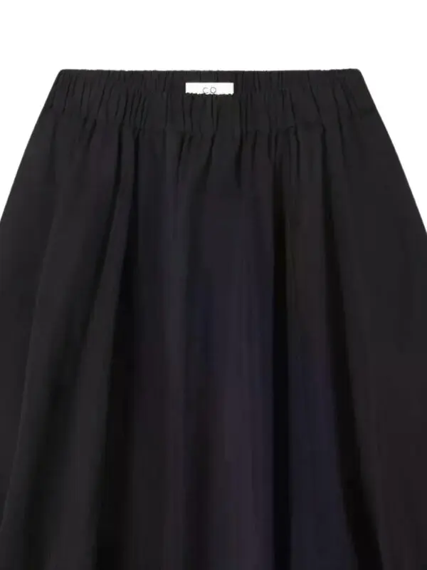 Co Collection Cotton Poplin Midi Skirt