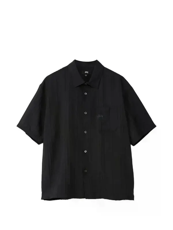 StÜssy Pleated Textured Pocket Shirt