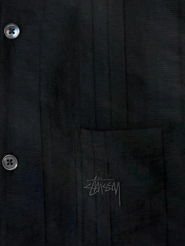StÜssy Pleated Textured Pocket Shirt