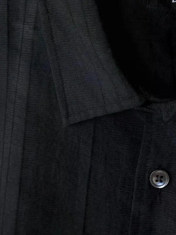 StÜssy Pleated Textured Pocket Shirt