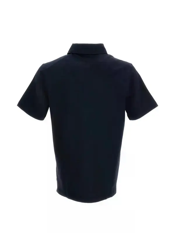 K-WAY Viggo Logo-patch Polo Shirt - Blue