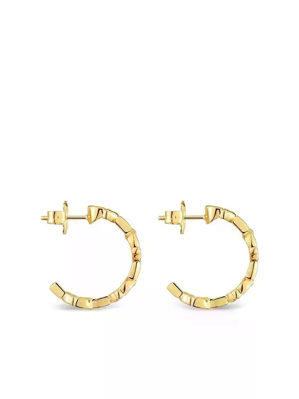 TOUS Interlocking-details Earrings - Gold