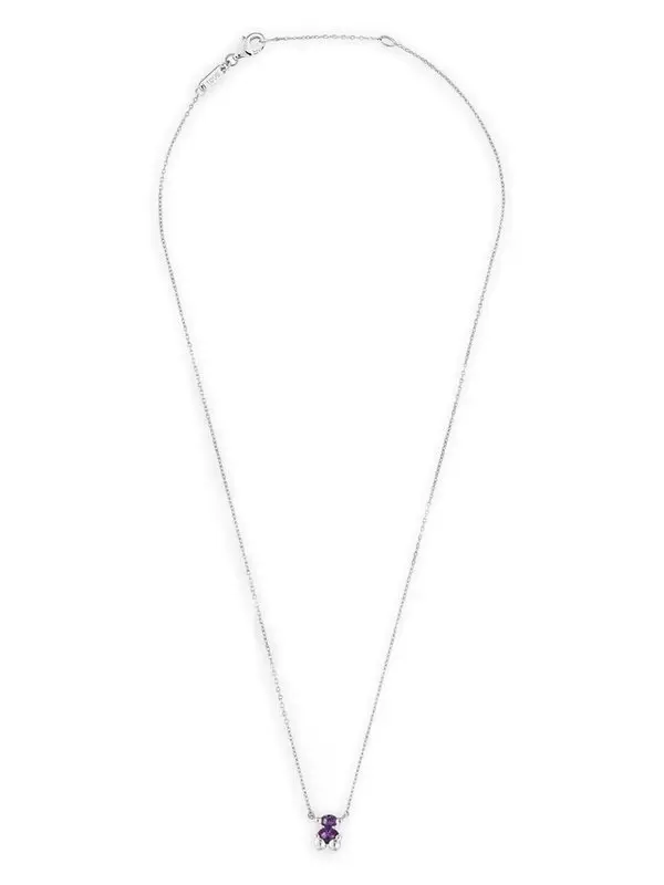TOUS Bear-pendant Necklace - Silver