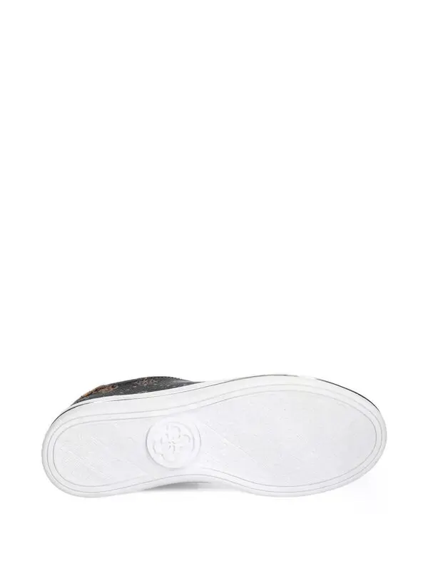 Guess Monogram Lace-up Sneakers