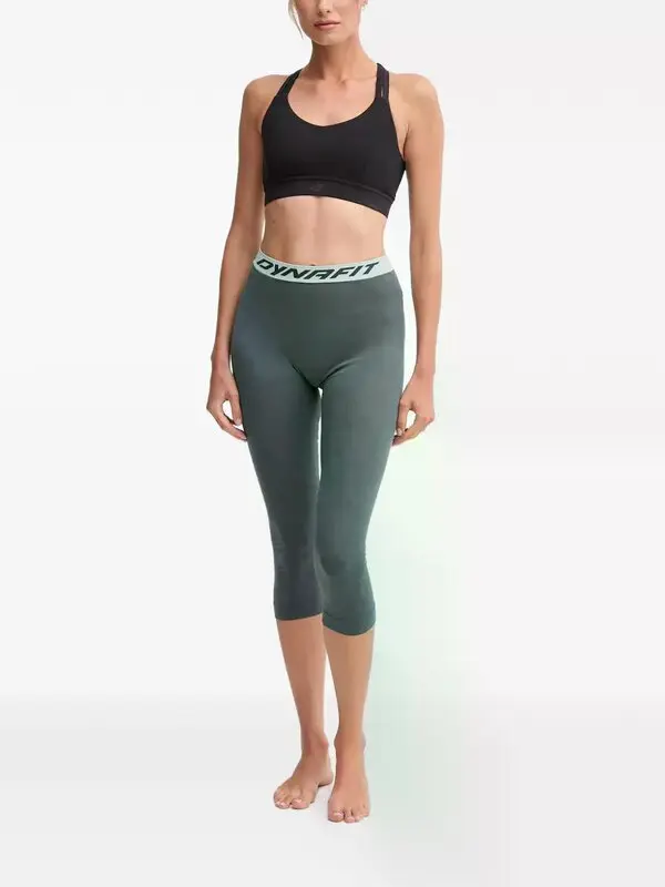 DYNAFIT Tour Light Merino 3/4 Logo-detail Leggings