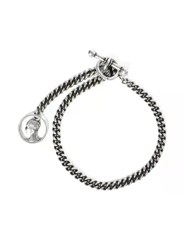 ANN DEMEULEMEESTER Damy Coin Charm Bracelet - Silver