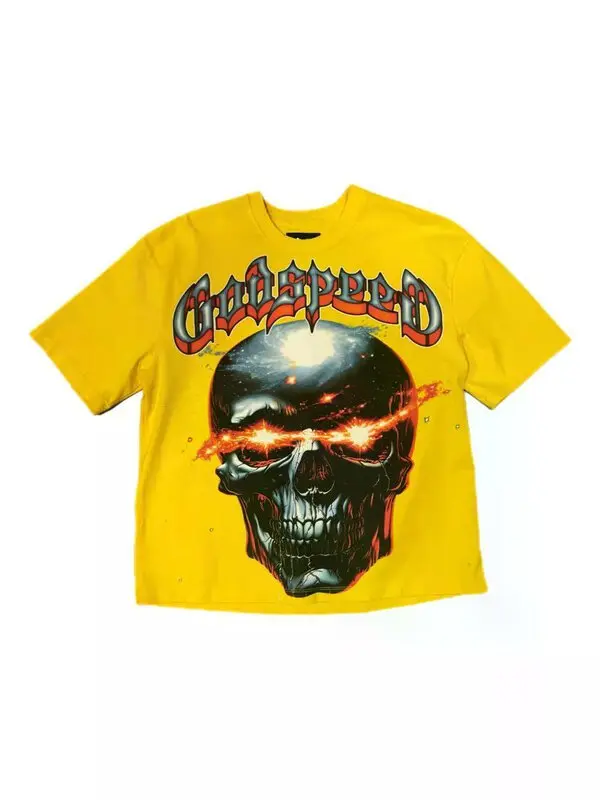 GODSPEED Galaxsee Graphic T-shirt - Yellow