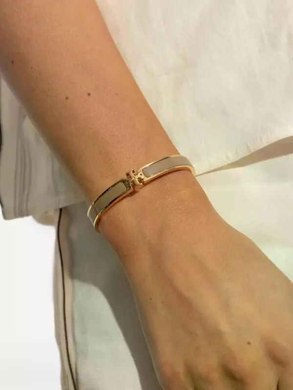 Tory Burch Logo Plaque Bracelet