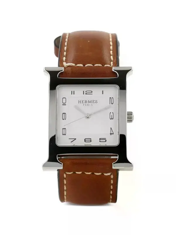 Hermès 2010 Heure H 30mm Watch - White
