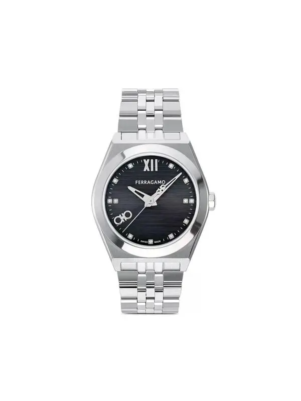 FERRAGAMO Vega 40mm Watch - Black