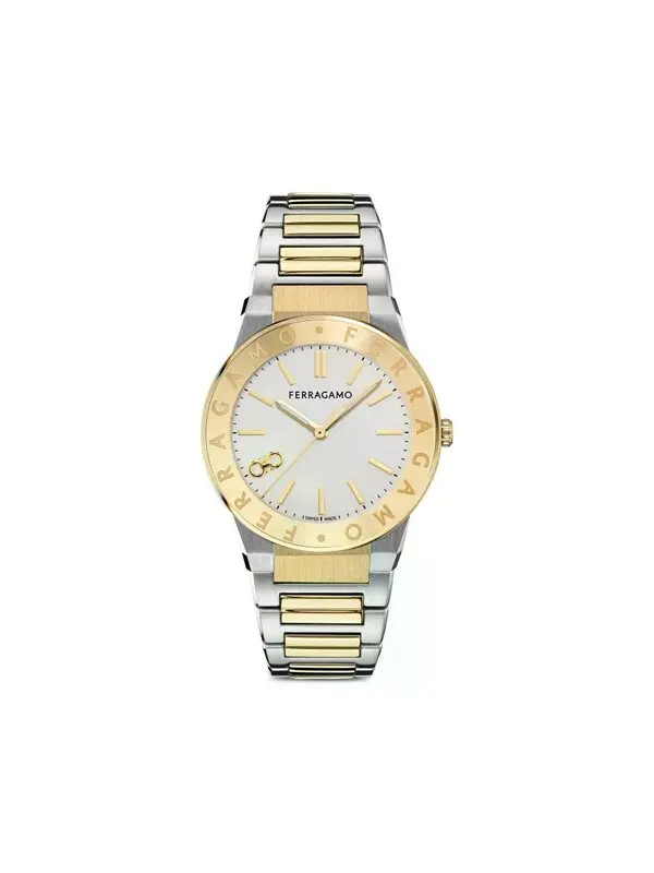 FERRAGAMO Gancini 41mm Watch - White