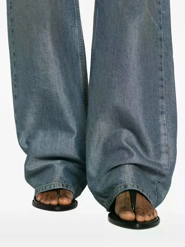 Our Legacy Wata Cut Straight Leg Jeans - Blue