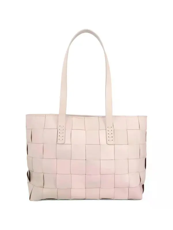 Dragon Diffusion Woven Leather Japan Shoulder Bag - Neutrals