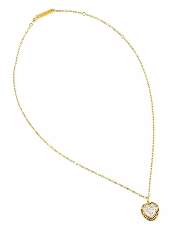 AMBUSH Heart-shaped Pendant Necklace - Gold