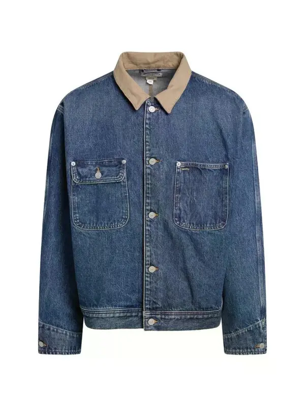 Polo Ralph Lauren Corduroy-collar Denim Jacket - Blue