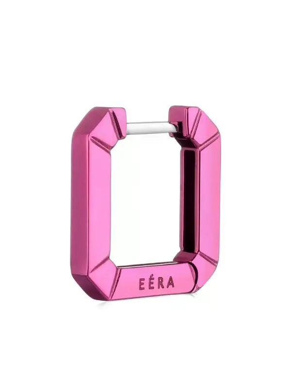 EERA 18k White Gold Candy Mini Single Earring - Pink