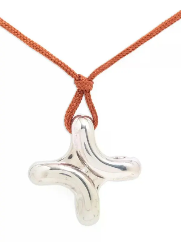Hermès 2000s Lima Pendant Necklace - Silver