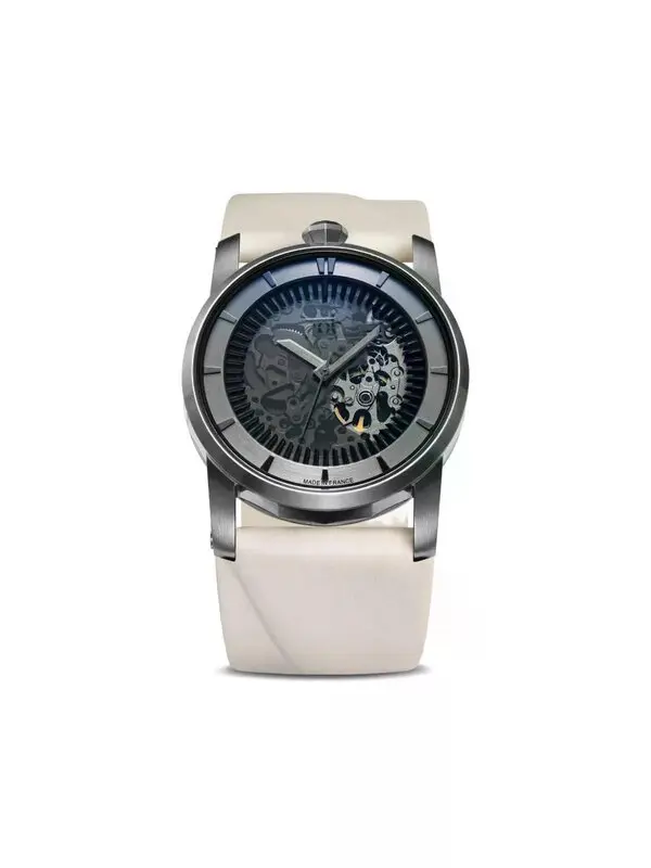 FOB PARIS Leather Skeleton 36mm - Black