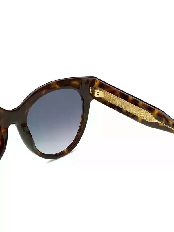 Marc Jacobs Tortoiseshell Cat-eye Sunglasses - Brown