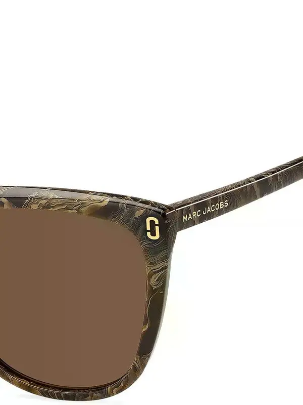 Marc Jacobs Marbled Cat-eye Sunglasses
