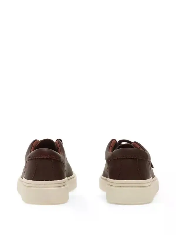 Clarks Craft Swift Leather Sneakers - Brown