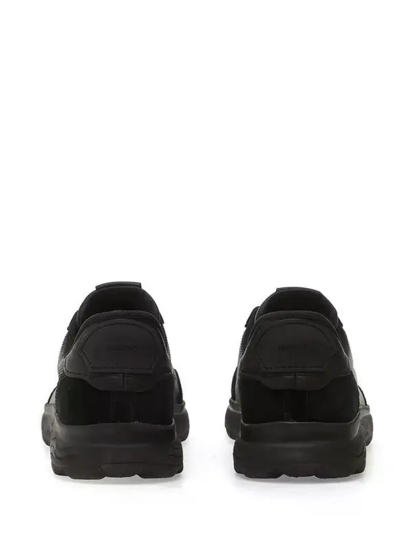 Geox Spherica Perforated Sneakers - Black