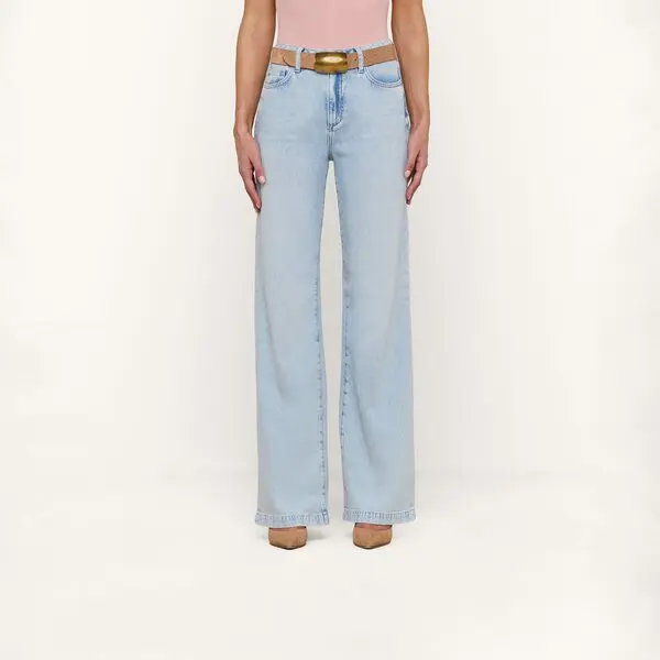 L'Agence Scottie Wide-leg Jean - Lago