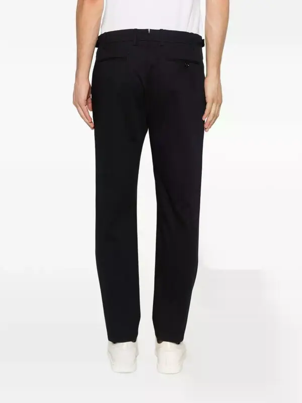 BERWICH Pleated Trousers With Side-buckle Detail