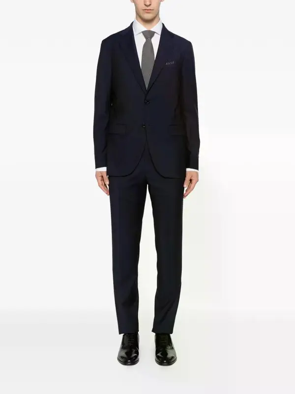 Boglioli Notch-lapel Single-breasted Suit - Blue