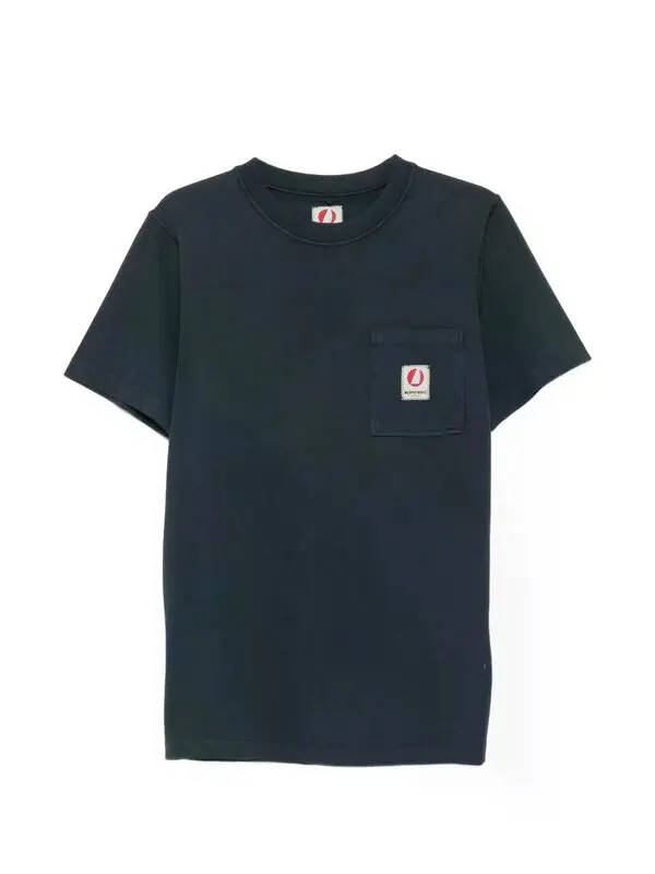 MURPHY&NYE Logo-patch Pocket T-shirt - Blue