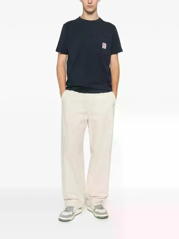 MURPHY&NYE Logo-patch Pocket T-shirt - Blue
