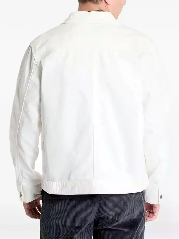 Guess Zip-up Embroidered Jacket