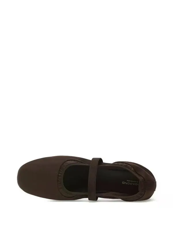 VAGABOND SHOEMAKERS Hillary Elasticated-strap Ballet Flats - Brown