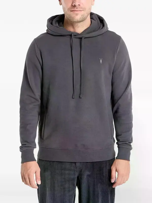 ALLSAINTS Raven Logo-embroidered Hoodie