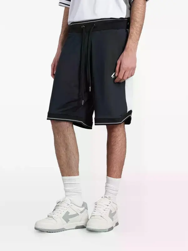 Off-White Logo-print Panelled Shorts