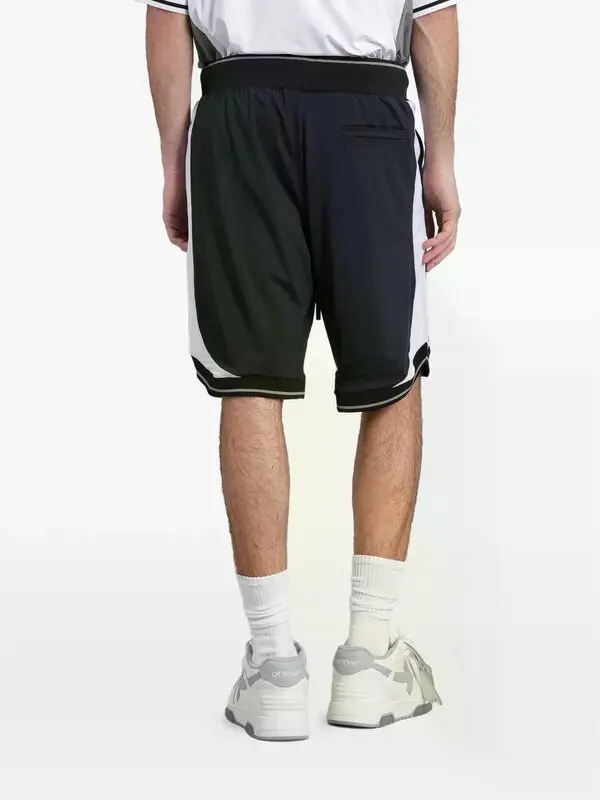 Off-White Logo-print Panelled Shorts