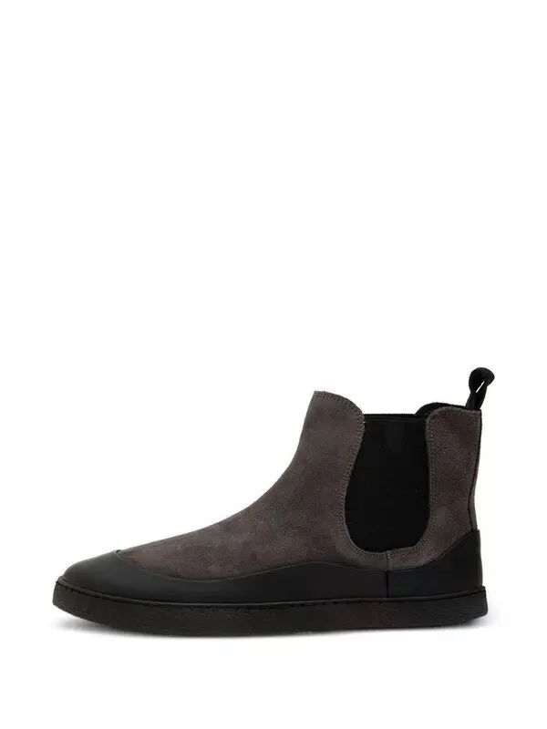 GROUNDIES Suede Finish Elasticated Side Panel Sneakers